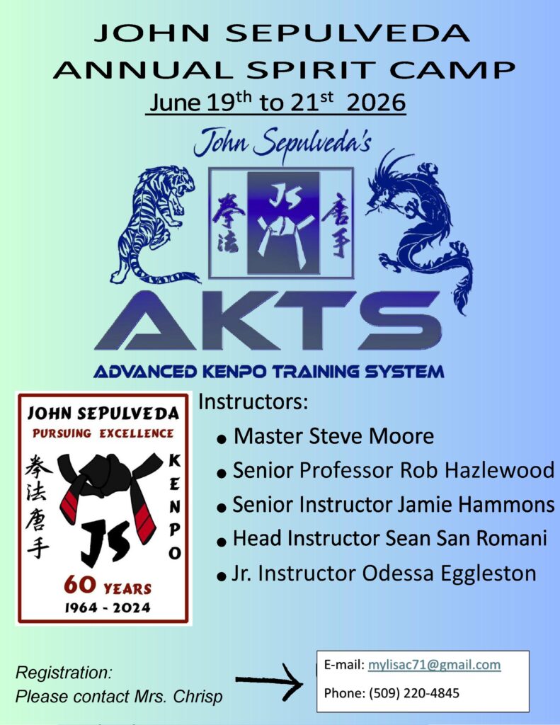 June 19th-21st, 2026 - Spirit Camp, Loon Lake, WA - AKTS